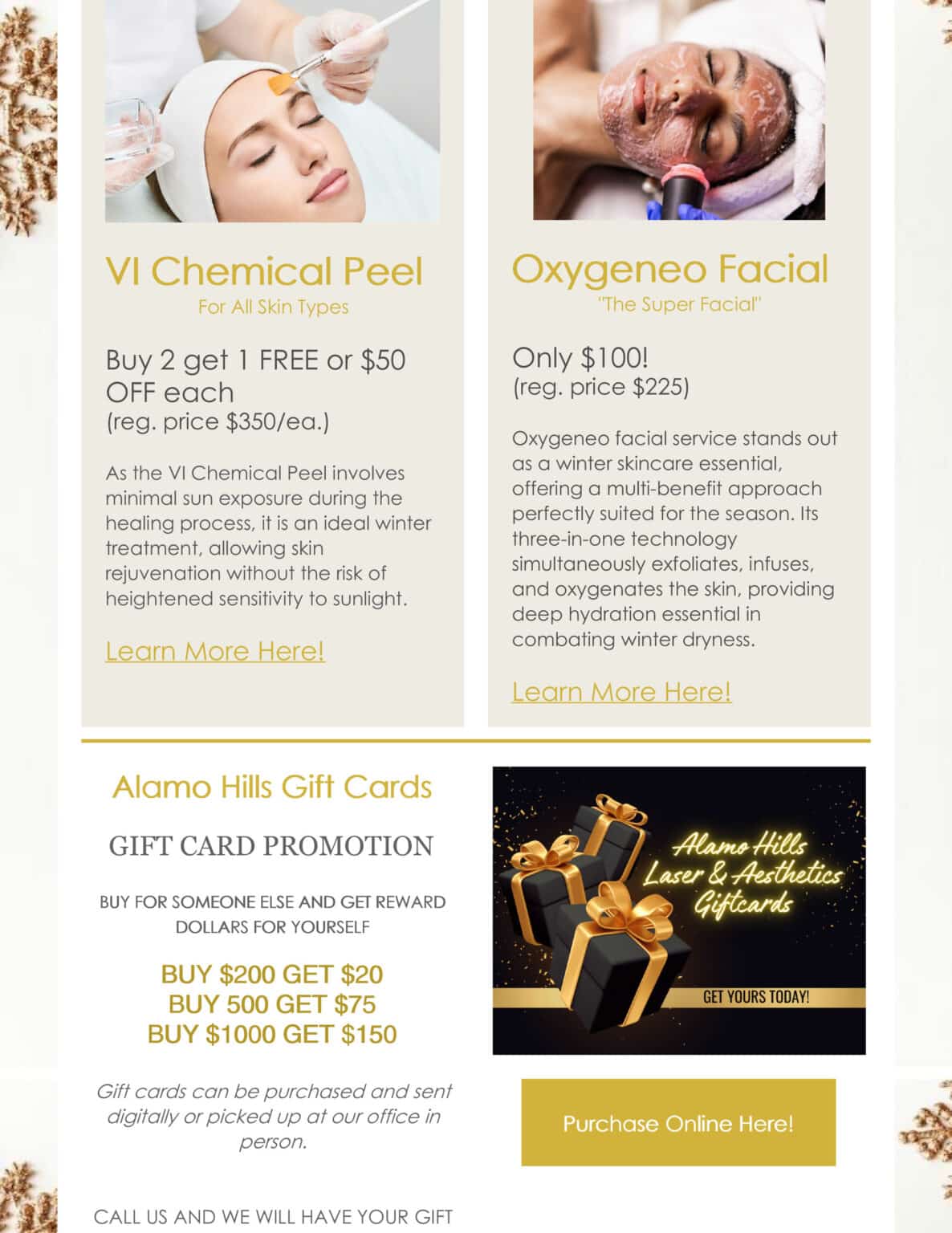 Specials And Promotions Alamo Hills Advanced Aesthetics And Laser Center